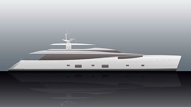 Keel laid on 46m Dubois motor yacht at Feadship - De Vries